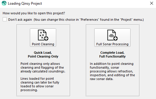 How-to Work with Qinsy Data
